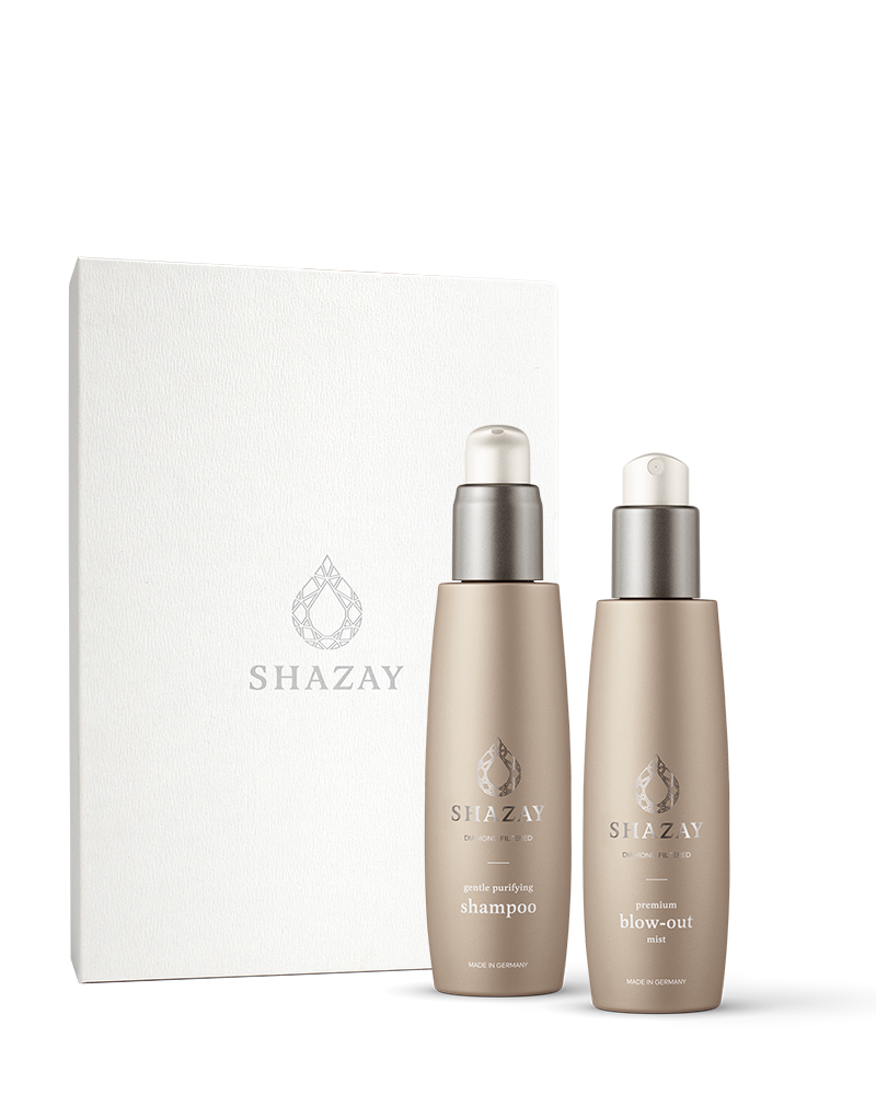 LUXURIOUS BLOW-OUT BOX – SHAZAY – diamond filtered